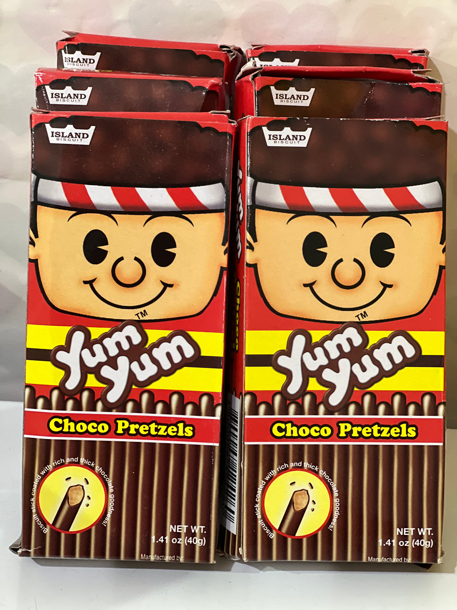 Yum Yum Choco Pretzels in Box – Dea's Kitchen and Pinoy Delicacies