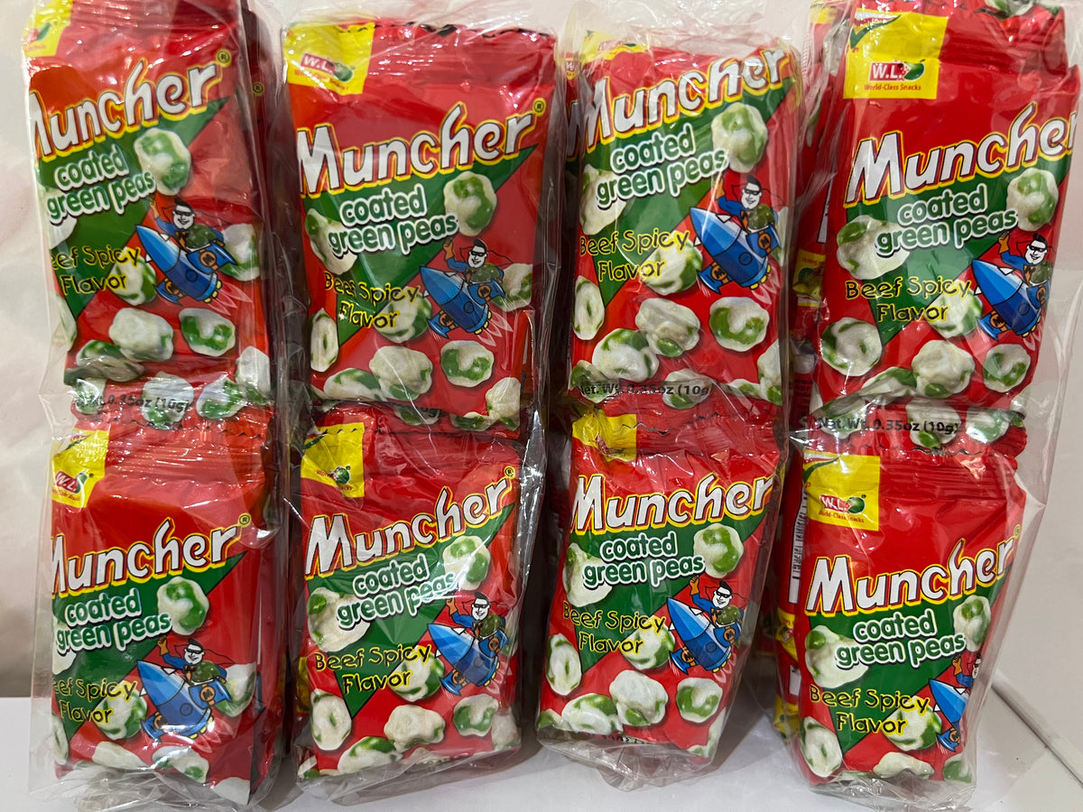 Muncher Coated Green Peas (1pack) – Dea's Kitchen and Pinoy Delicacies