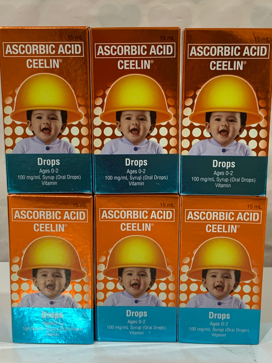 Ceelin Ascorbic Acid Drops 15 mL – Dea's Kitchen and Pinoy Delicacies