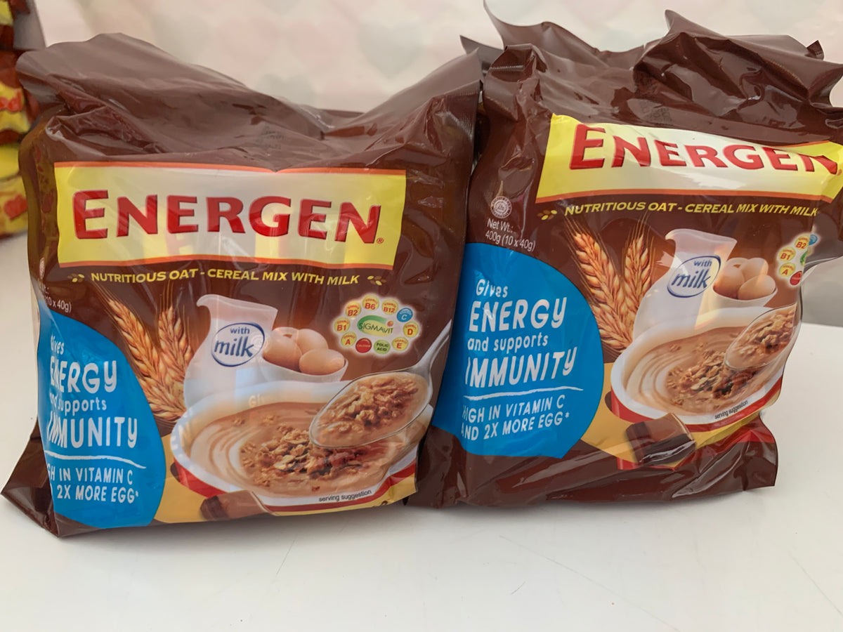 Energen Chocolate (1 pack) – Dea's Kitchen and Pinoy Delicacies